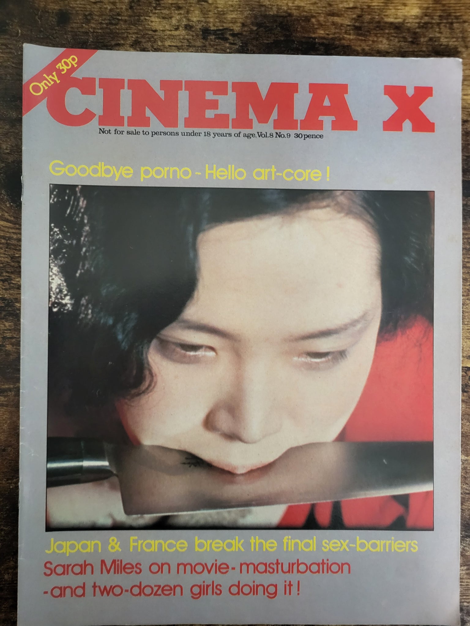 Cinema X Magazine Vol 8 No 9 – Natasha's Top Shelf